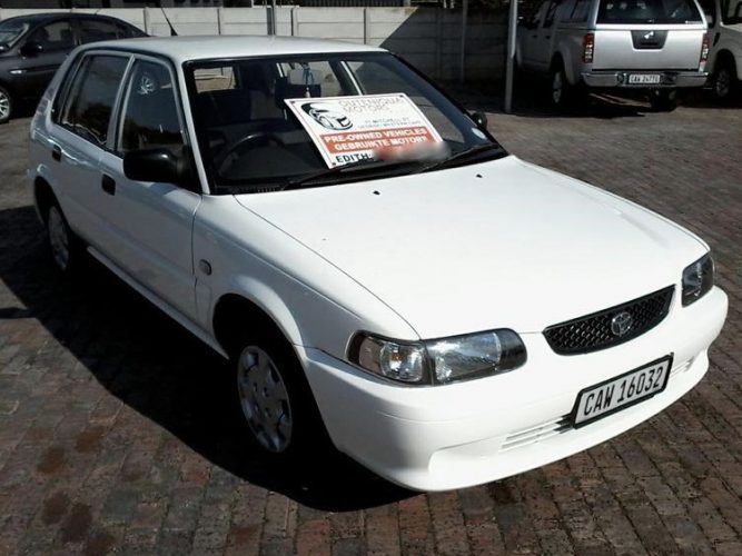 Own an iconic Toyota Tazz from R60k | The Citizen